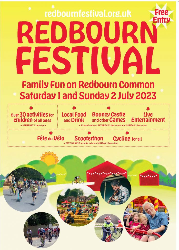 Redbourn Festival 2023 – Active in Redbourn